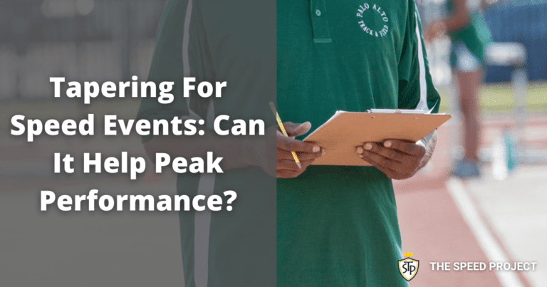 Tapering For Speed Events: Can It Help Peak Performance?